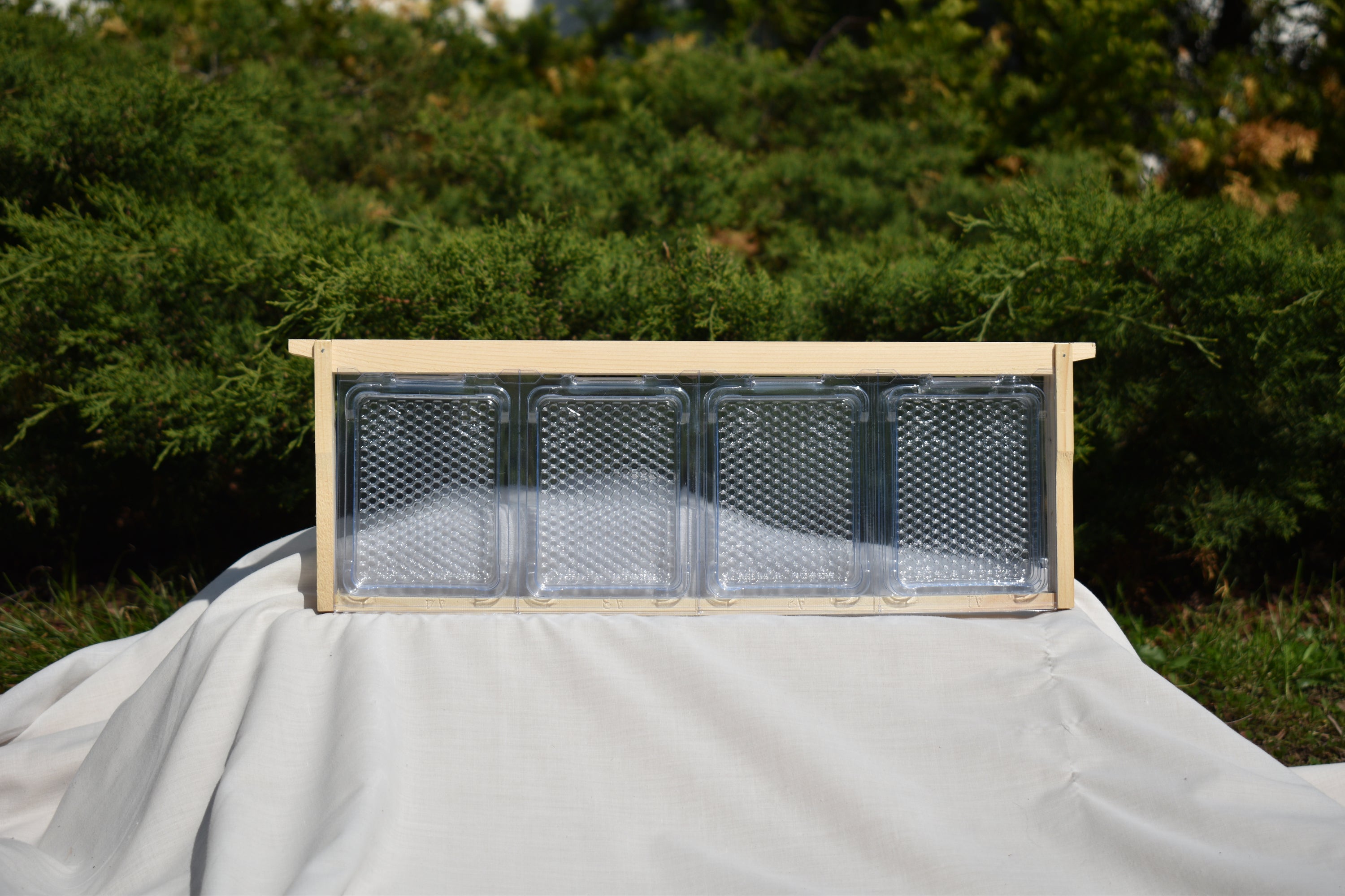SimplKomb | In-Hive Package, Comb Honey Production & Harvest Solution